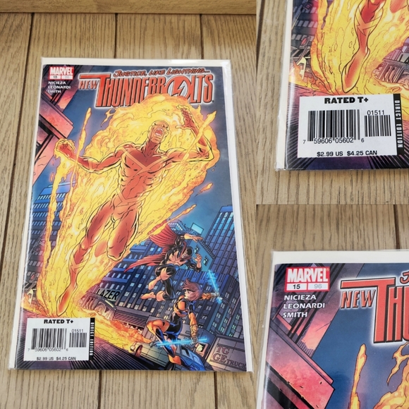 Marvel | Other | New Thunderbolts Justice Like Lighting 5 96 Marvel ...